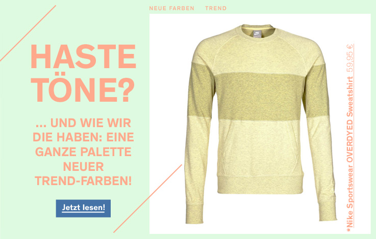 Die neuen Farben